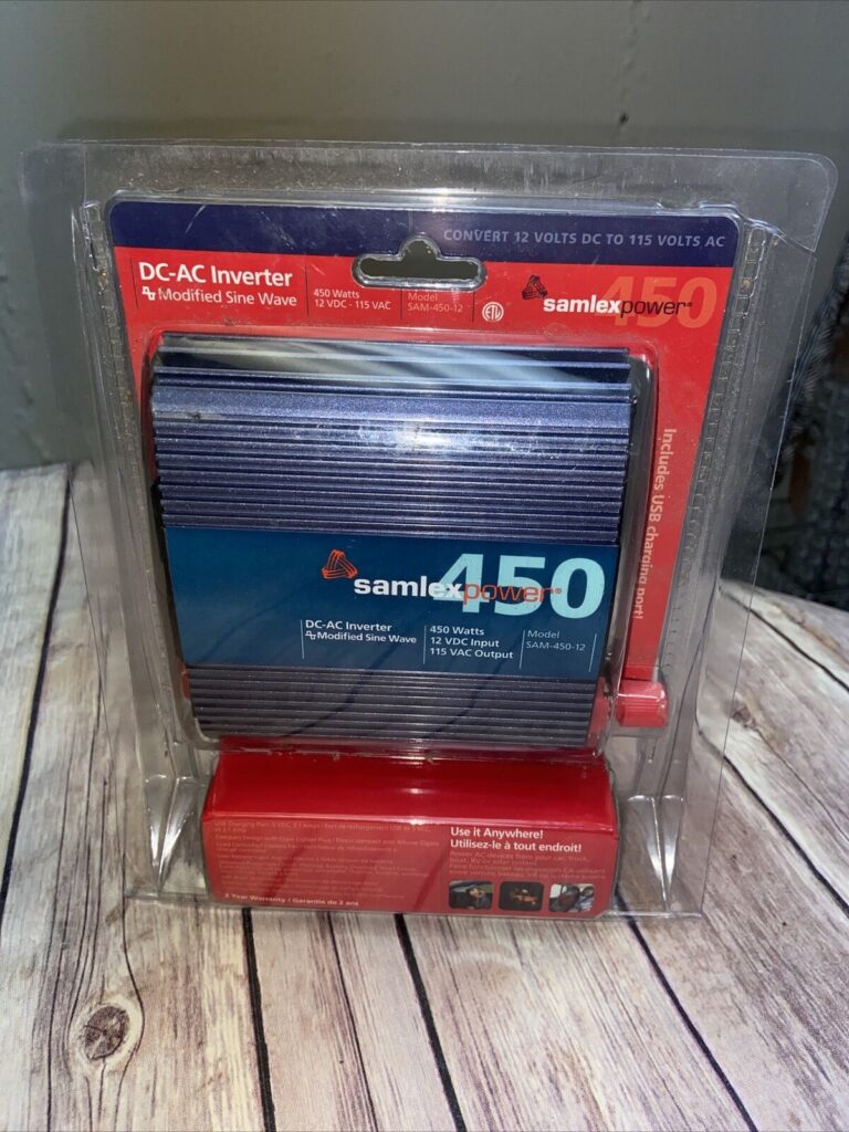 Inversor 450W – 12V – Onda modificada – SAMLEX SAM-450-12 – ECO4SUN ...